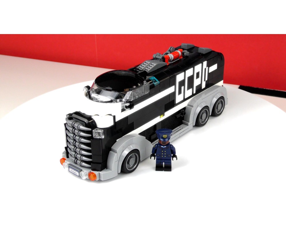 LEGO MOC GCPD Truck by BricksFeeder | Rebrickable - Build with LEGO