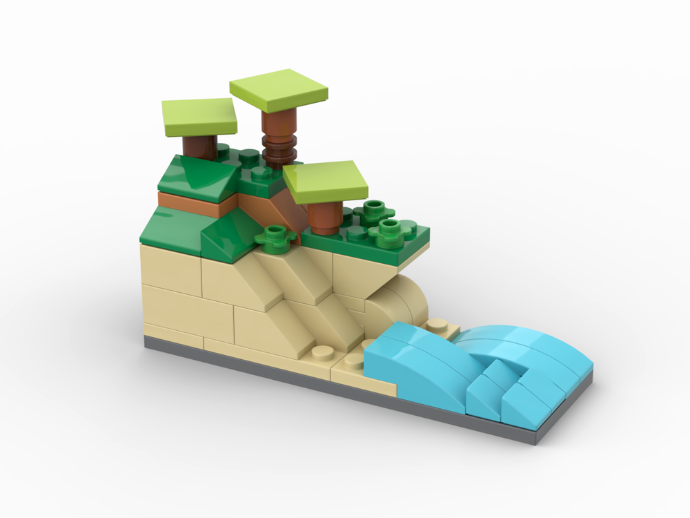 LEGO MOC Coast View by BrickBrush | Rebrickable - Build with LEGO