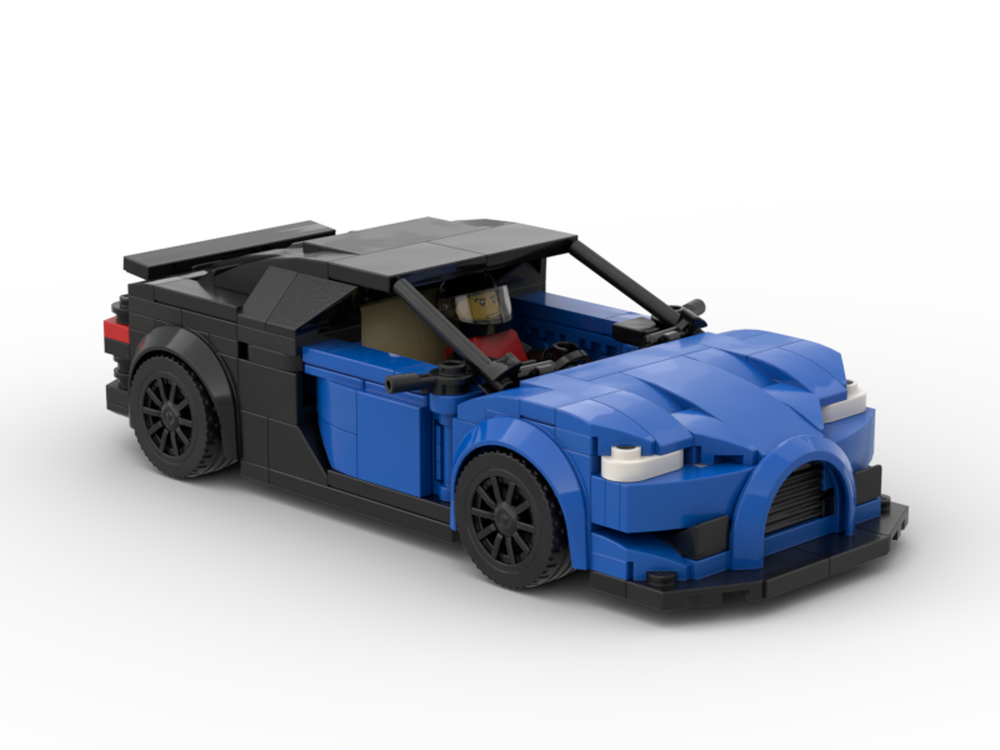 LEGO MOC Bugatti Chiron by TheBoostedBrick | Rebrickable - Build with LEGO