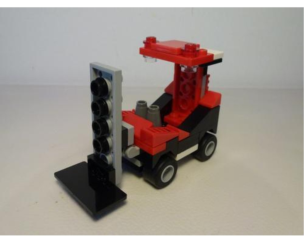LEGO MOC-3184 30187 Forklift (Creator 2015) | Rebrickable - Build with LEGO