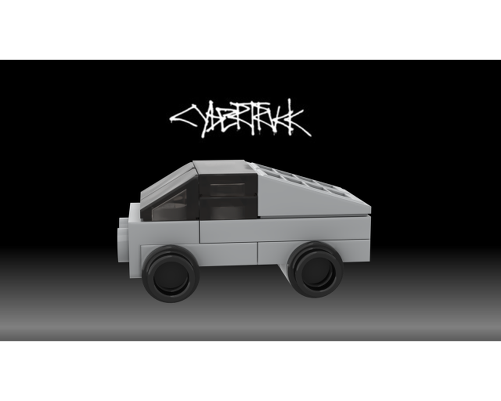 LEGO MOC Microscale Tesla Cybertruck by blocksmiths | Rebrickable ...