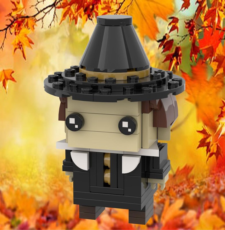Lego Moc Thanksgiving Pilgrim Man By Ibrickheadz Rebrickable Build