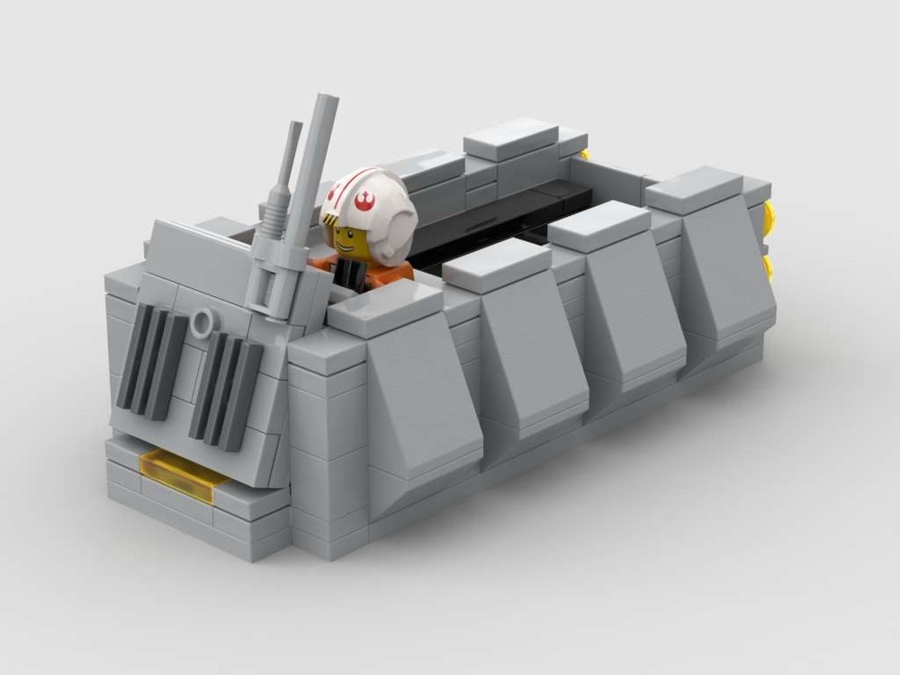 Lego Moc Star Wars Rebel Troop Carrier By Tavernellos Rebrickable