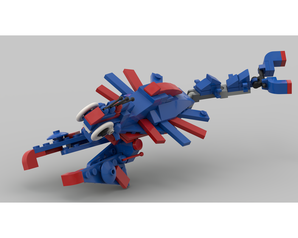 LEGO MOC Underwater creature by alvitvel | Rebrickable - Build with LEGO