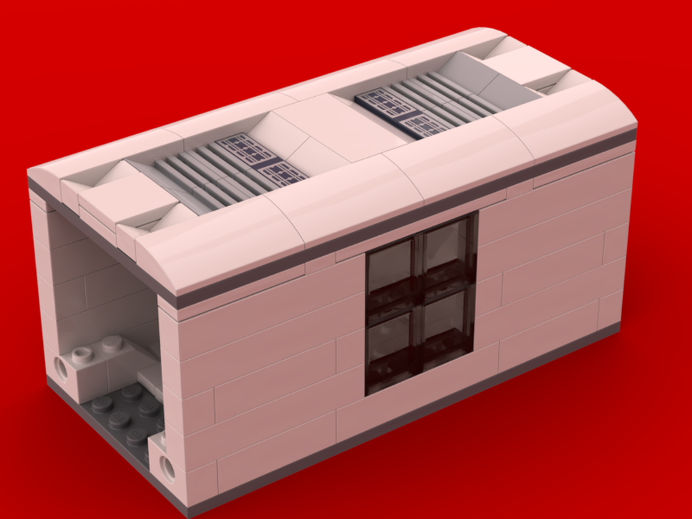 Lego Moc Mars Station Corridor By Serenity Rebrickable Build With