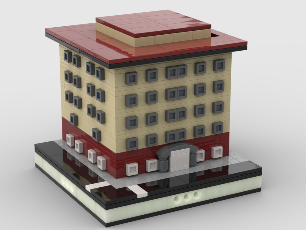 LEGO MOC Neighborhood building for Mini Modular City by gabizon ...