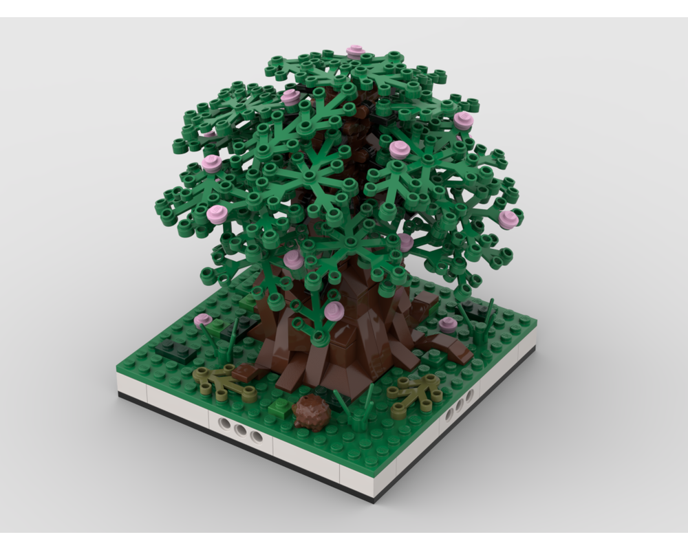 LEGO MOC Tree for a Modular Village by gabizon | Rebrickable - Build ...