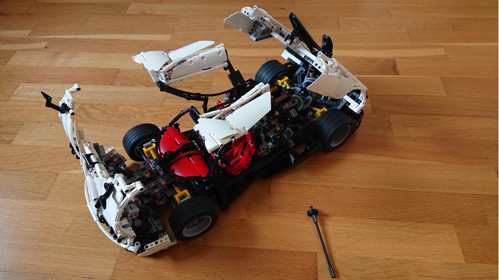 LEGO MOC Pagani Huayra by Joebot360 | Rebrickable - Build with LEGO