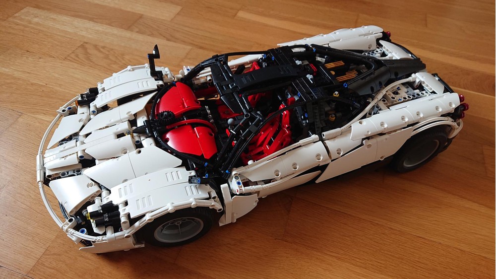 LEGO MOC Pagani Huayra by Joebot360 | Rebrickable - Build with LEGO