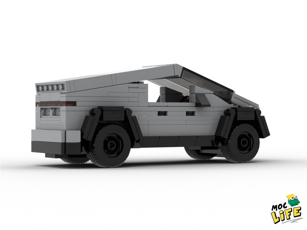 LEGO MOC Tesla Cybertruck by MocLife | Rebrickable - Build with LEGO