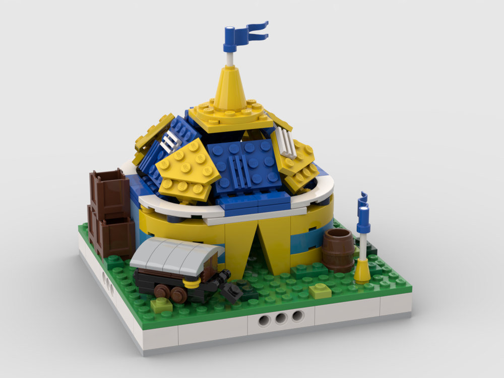 LEGO MOC Circus for a Modular Village by gabizon | Rebrickable - Build ...