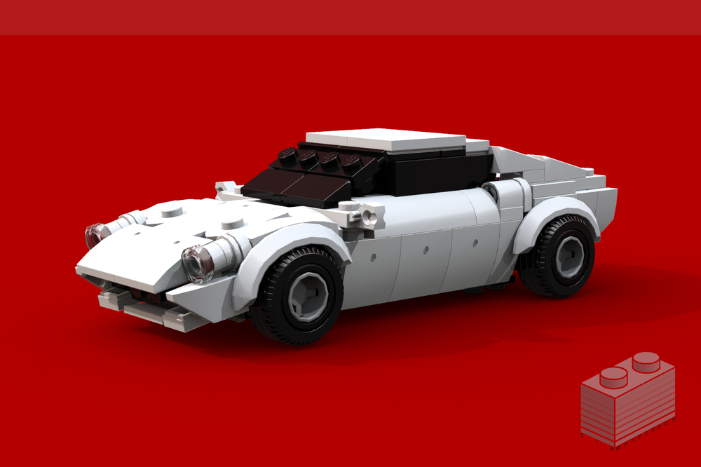 LEGO MOC 60's Supercar by SirManperson | Rebrickable - Build with LEGO