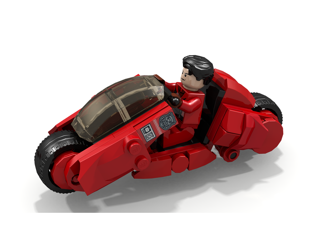 LEGO MOC Akira Bike Mini Size by wboh | Rebrickable - Build with LEGO