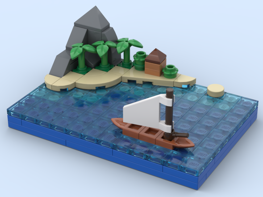 LEGO MOC Caribbean trip by Thierry | Rebrickable - Build with LEGO