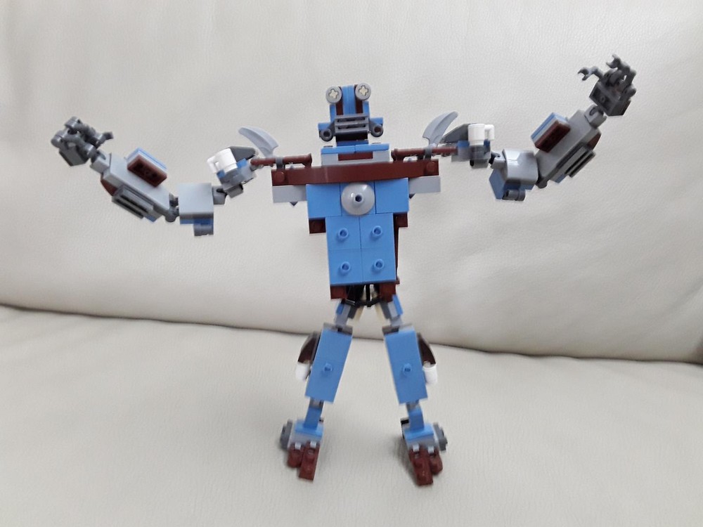 LEGO MOC 70842 - Robot by LegoOri | Rebrickable - Build with LEGO