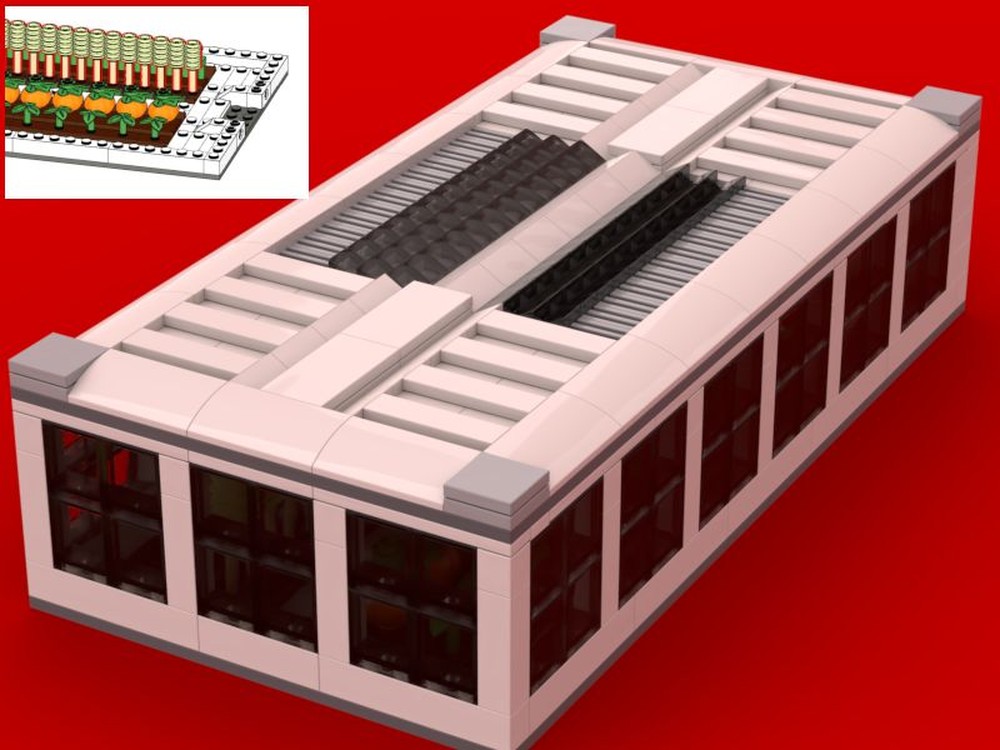 LEGO MOC Mars Station - Greenhouse by Serenity | Rebrickable - Build ...