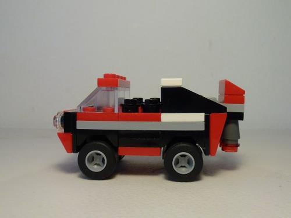 LEGO MOC 30187 Amphibious Car by perbonde | Rebrickable - Build with LEGO