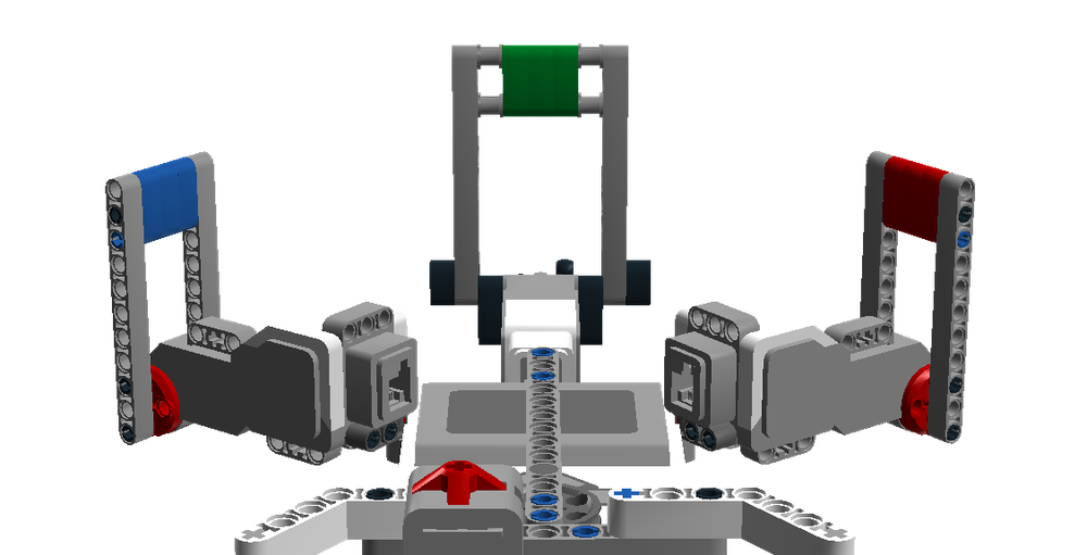 LEGO MOC-32142 EV3 Gun shooting game by msk6003 | Rebrickable - Build ...