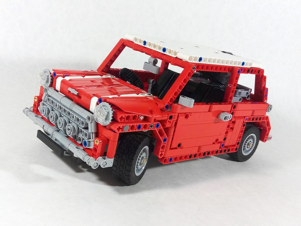 LEGO MOC Classic Mini Cooper by Artemy Zotov | Rebrickable - Build with ...