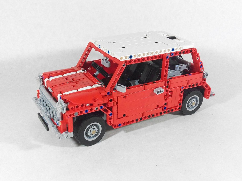 LEGO MOC Classic Mini Cooper by Artemy Zotov | Rebrickable - Build with ...