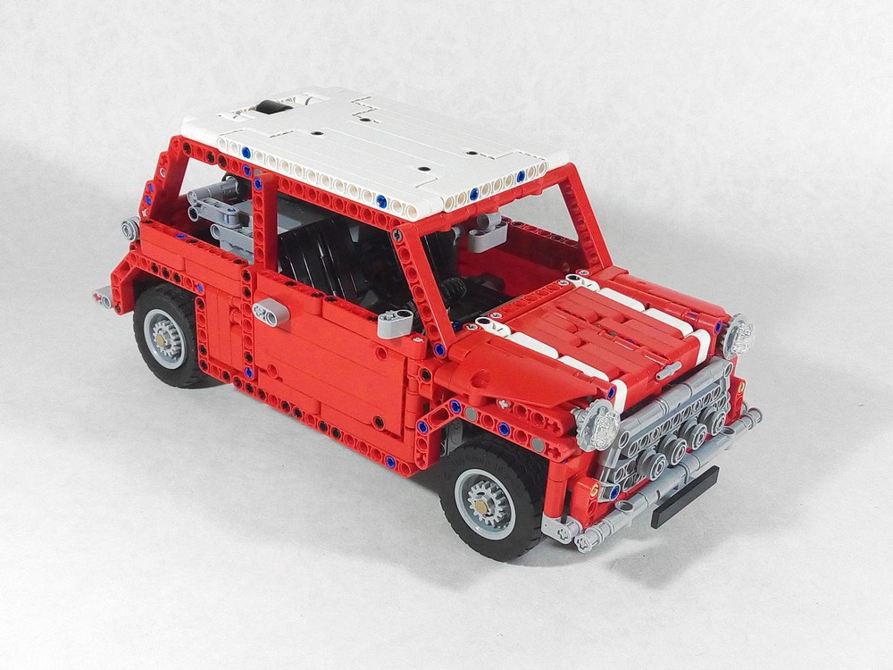 LEGO MOC Classic Mini Cooper by Artemy Zotov | Rebrickable - Build with ...