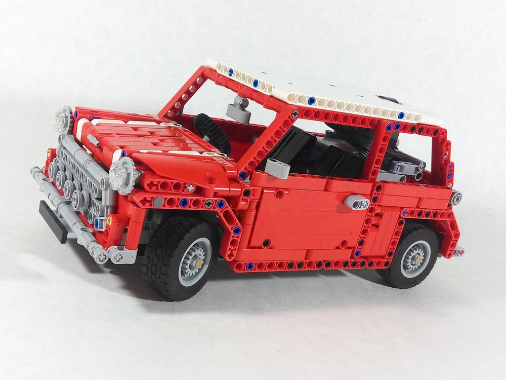 LEGO MOC Classic Mini Cooper by Artemy Zotov | Rebrickable - Build with ...