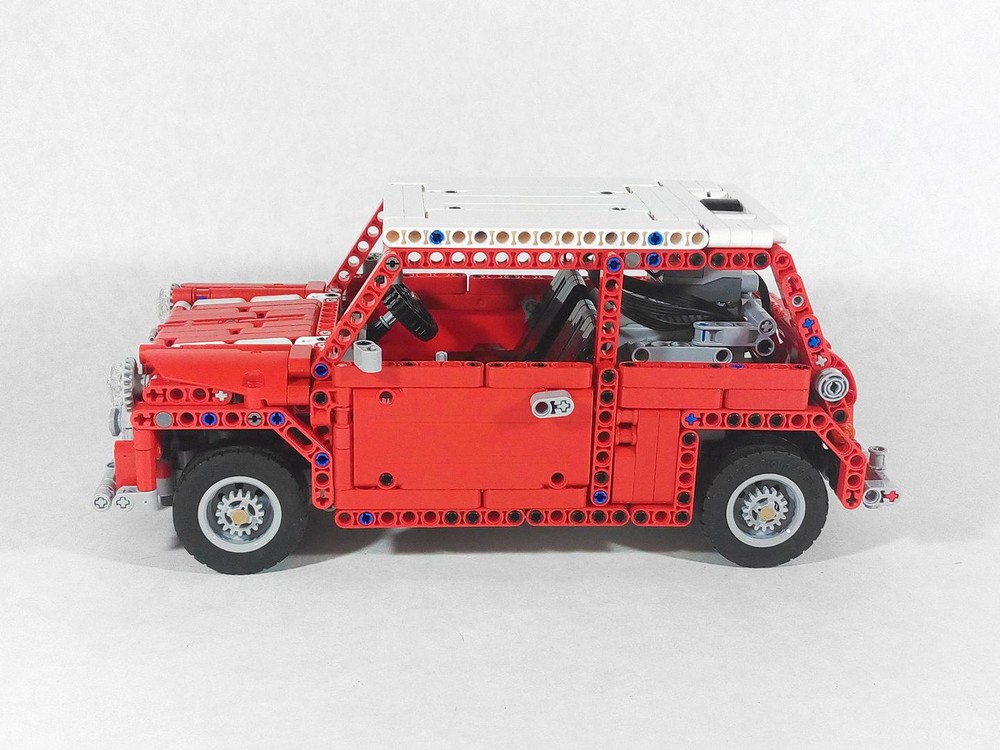 LEGO MOC Classic Mini Cooper by Artemy Zotov | Rebrickable - Build with ...