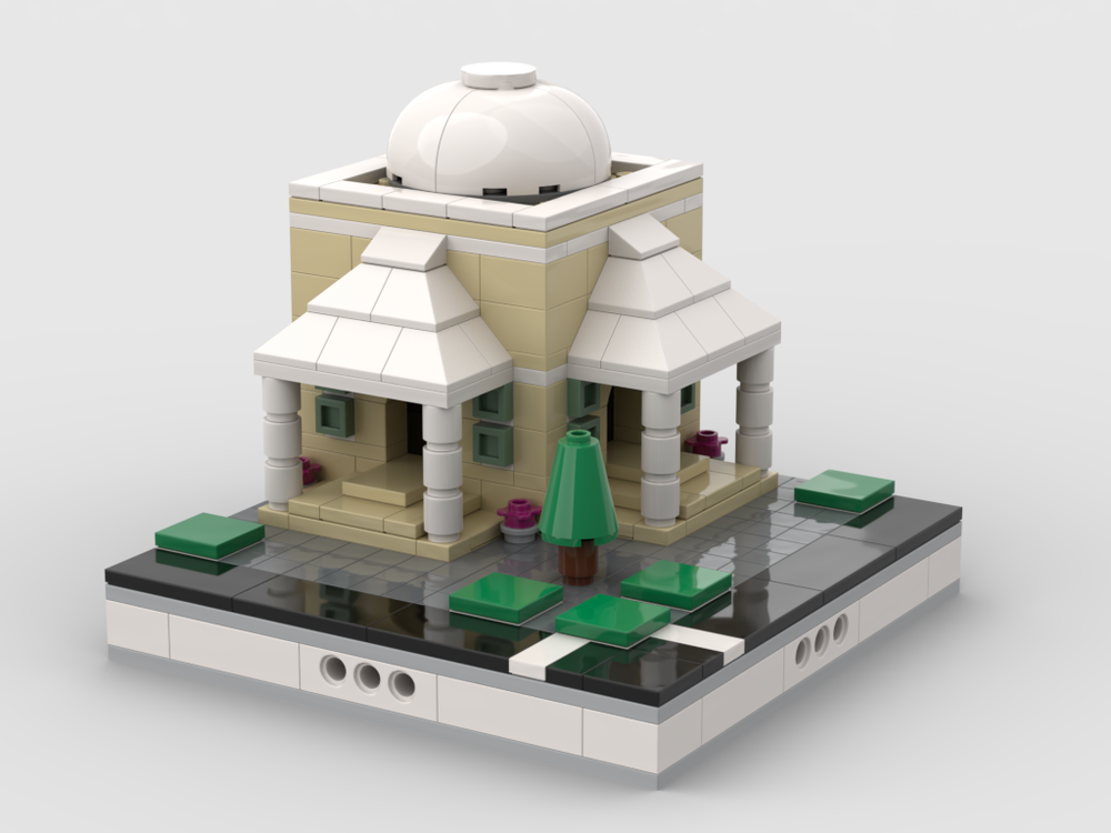 LEGO MOC Government building for Mini Modular City by gabizon ...