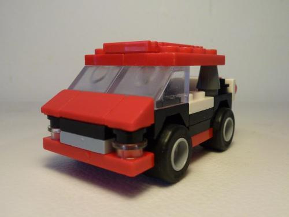 LEGO MOC 30187 Open Tour Van by perbonde | Rebrickable - Build with LEGO