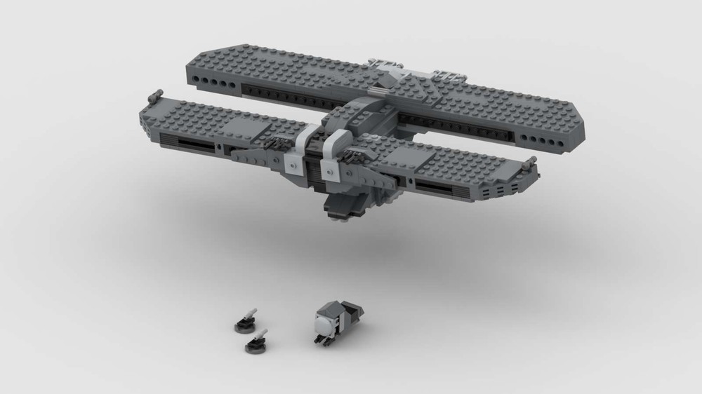 Lego Moc 75104 Alternate Bunny Separatist Landing Craft By Nilsson Lego
