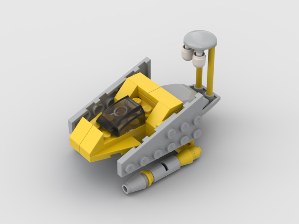 Lego Moc Underwater Cruiser By Darth Decker Rebrickable Build With Lego
