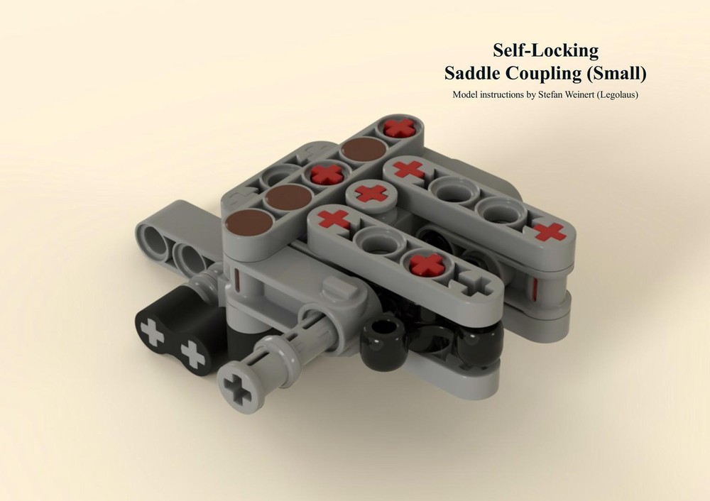 LEGO MOC Self-Locking Saddle Coupling (Small Version) by legolaus ...