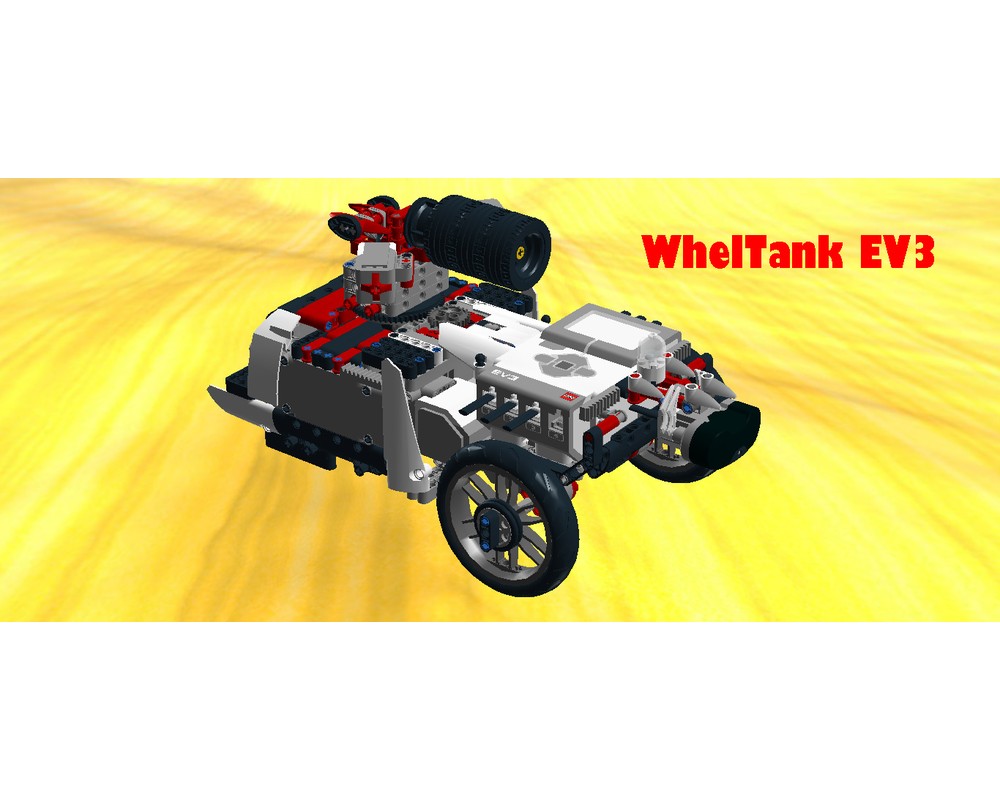 LEGO MOC WheelTank EV3 by mic8per | Rebrickable - Build with LEGO
