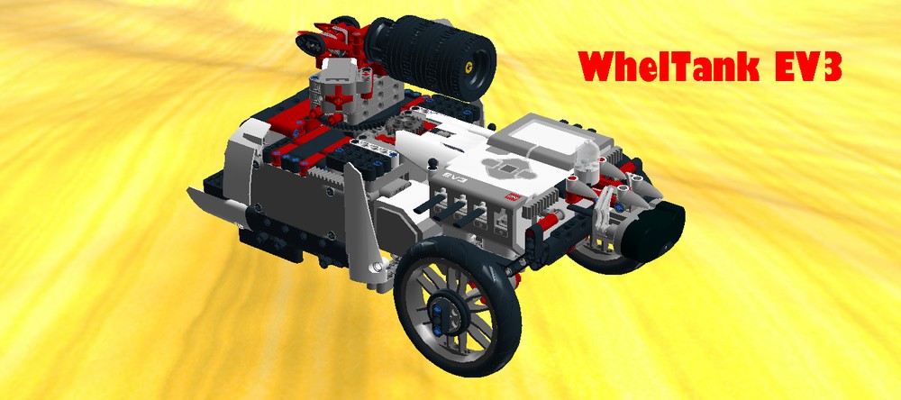 LEGO MOC WheelTank EV3 by mic8per | Rebrickable - Build with LEGO