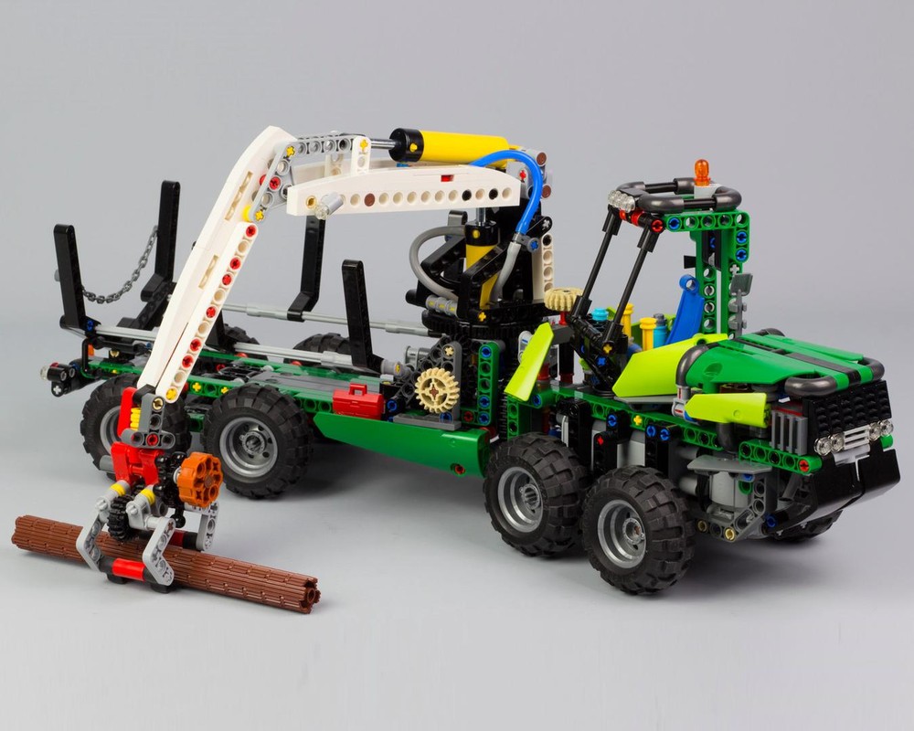 LEGO MOC 42080 Model C - Forwarder by Nico71 | Rebrickable - Build with ...