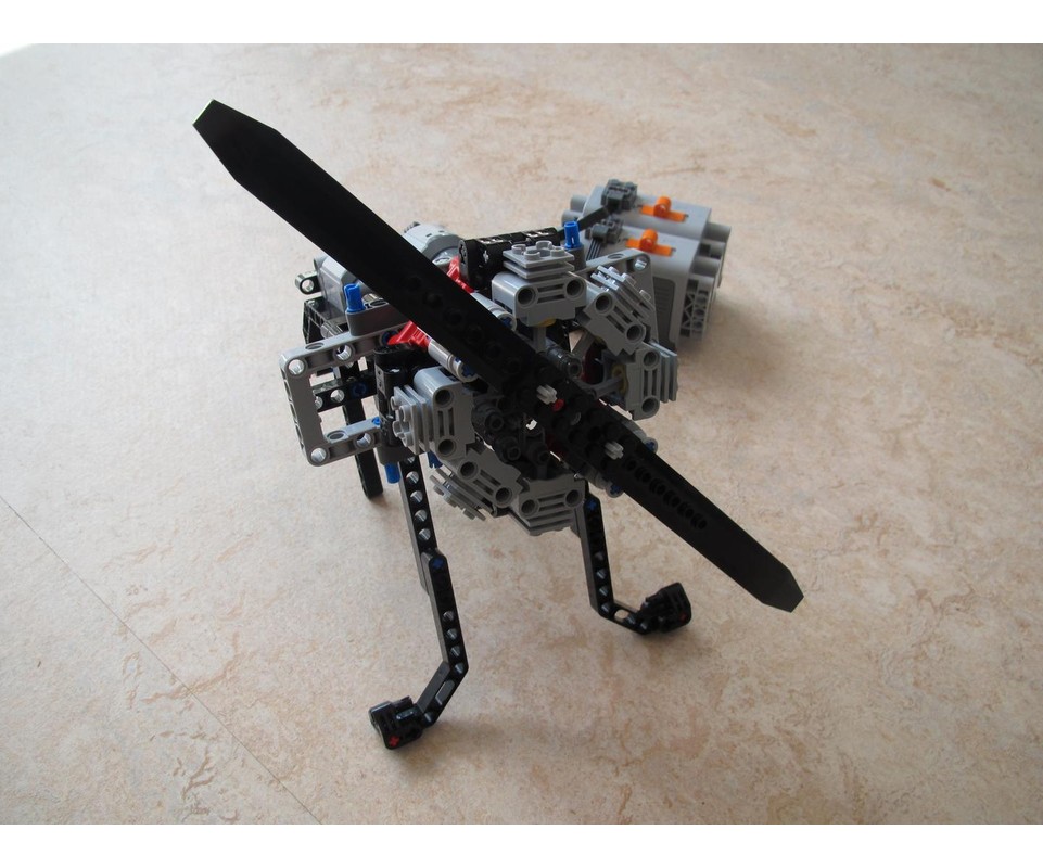 LEGO MOC 8-Cylinder Radial Aircraft Engine by martijnnab | Rebrickable ...