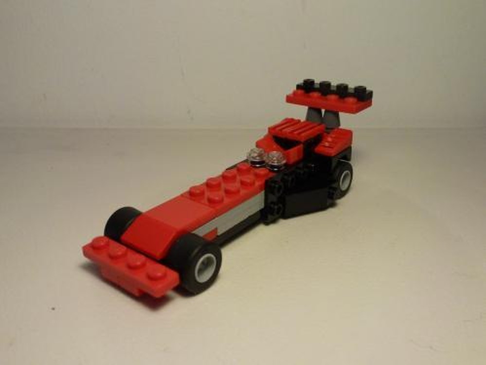 LEGO MOC 30187 Drag Racer by perbonde | Rebrickable - Build with LEGO