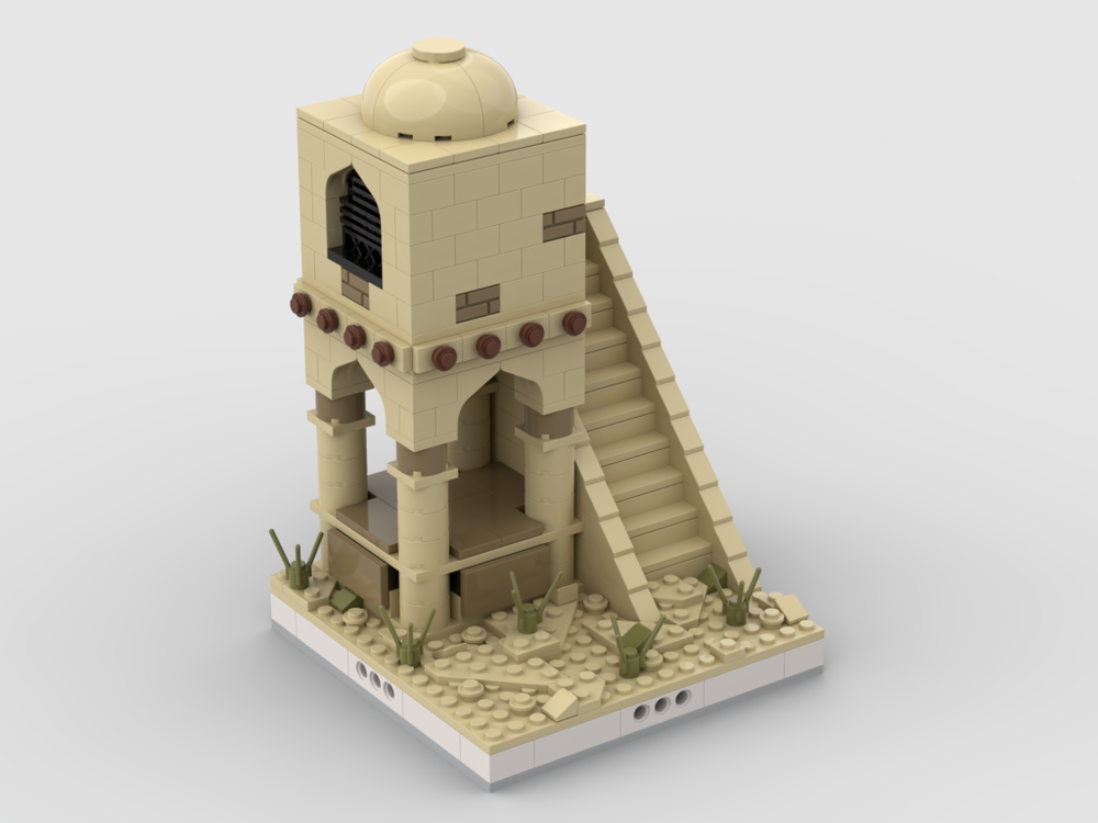 LEGO MOC Desert Tower for a Modular Desert village by gabizon ...