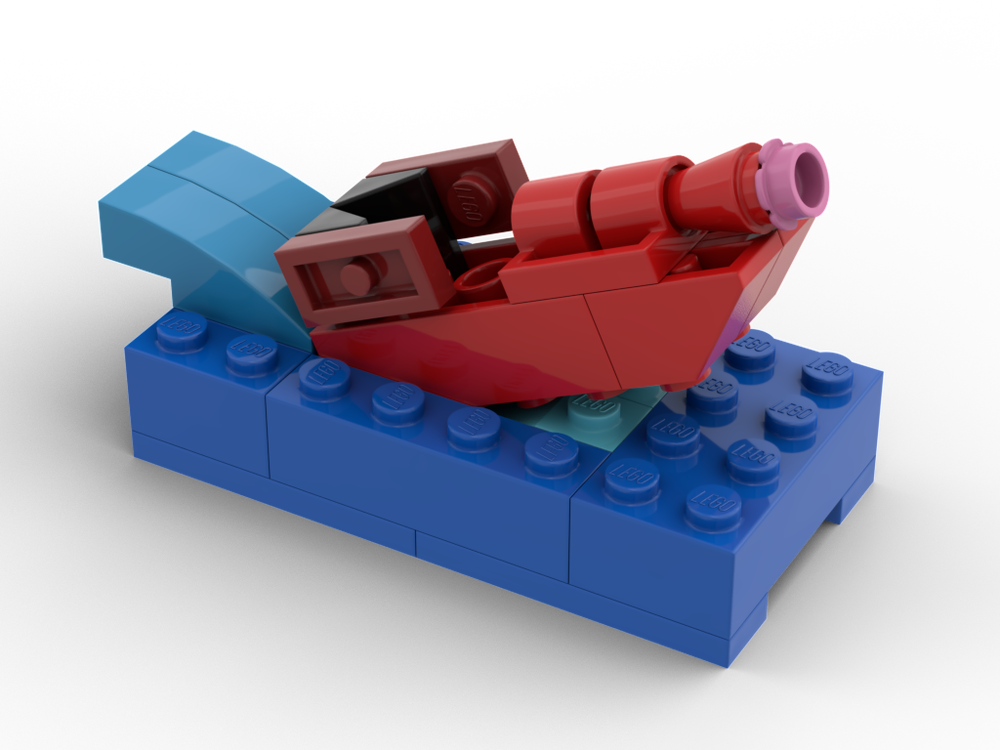 LEGO MOC-32550 11005 Advent - Day 16 - Firefighter Speedboat by plastic ...