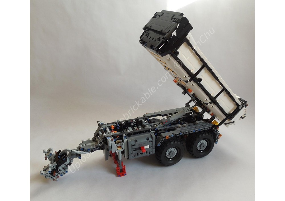 LEGO MOC Claas Xerion Tipper Trailer White by l1anchu | Rebrickable ...