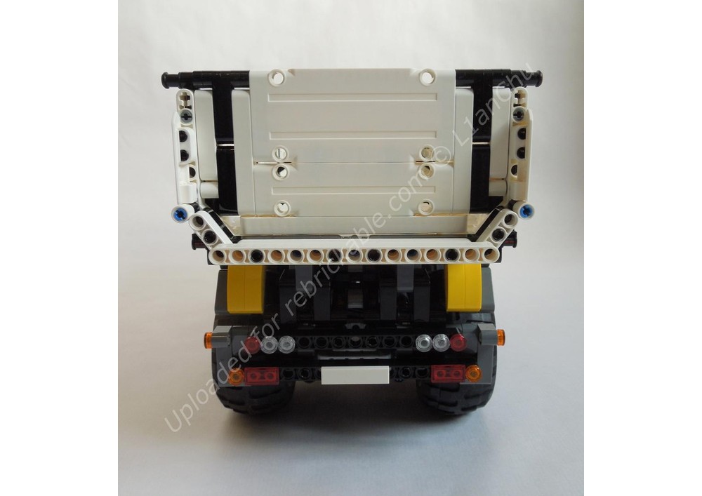 LEGO MOC Claas Xerion Tipper Trailer White by l1anchu | Rebrickable ...