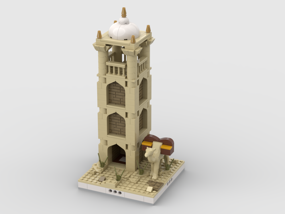 LEGO MOC Desert Tower #2 for a Modular Desert village by gabizon ...