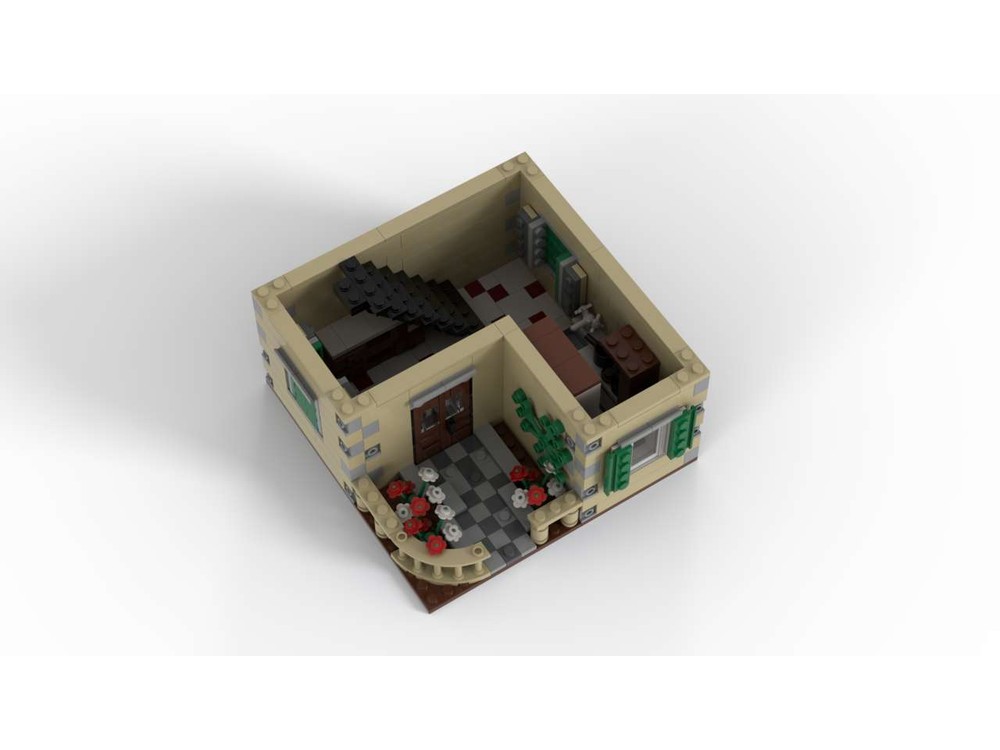 LEGO MOC Italian Villa by Tavernellos | Rebrickable - Build with LEGO