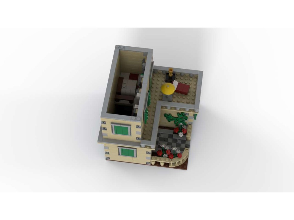 LEGO MOC Italian Villa by Tavernellos | Rebrickable - Build with LEGO