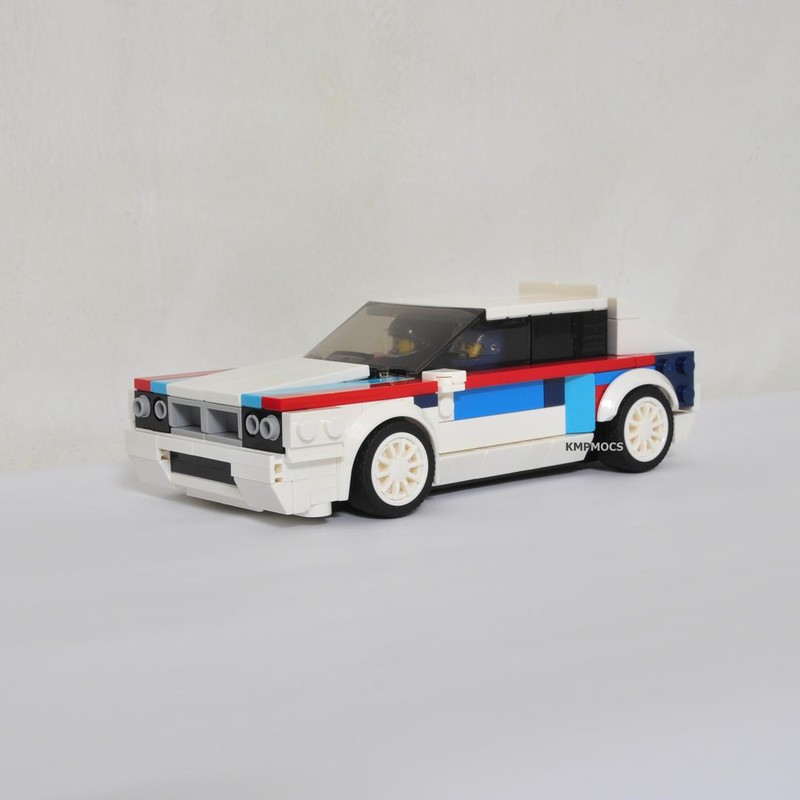 Lego Moc Lancia Delta Hf Integrale By Kmpmocs Rebrickable Build