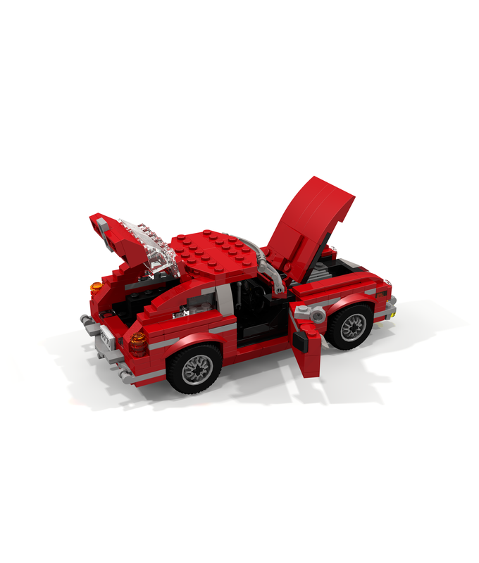 LEGO MOC MG MGB GT - Miniland 1:21 by lego911 | Rebrickable - Build ...