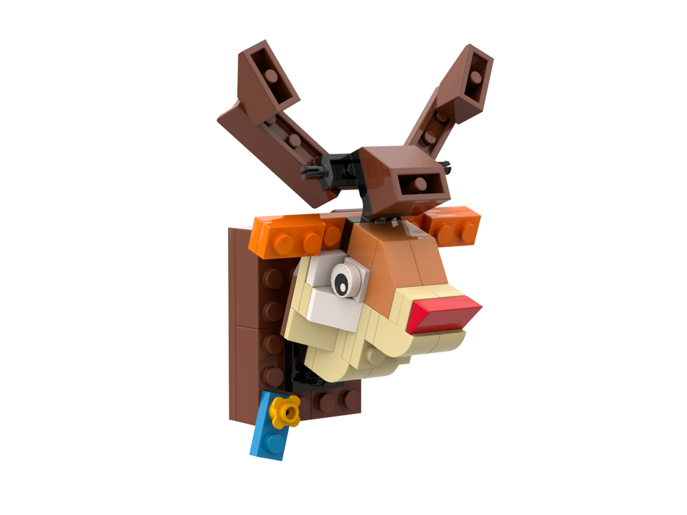 LEGO MOC Oh Deer by BrickBrush | Rebrickable - Build with LEGO