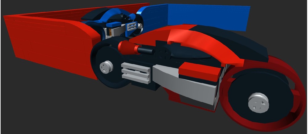 LEGO MOC Lightcycle Battle by GlitchReboot | Rebrickable - Build with LEGO