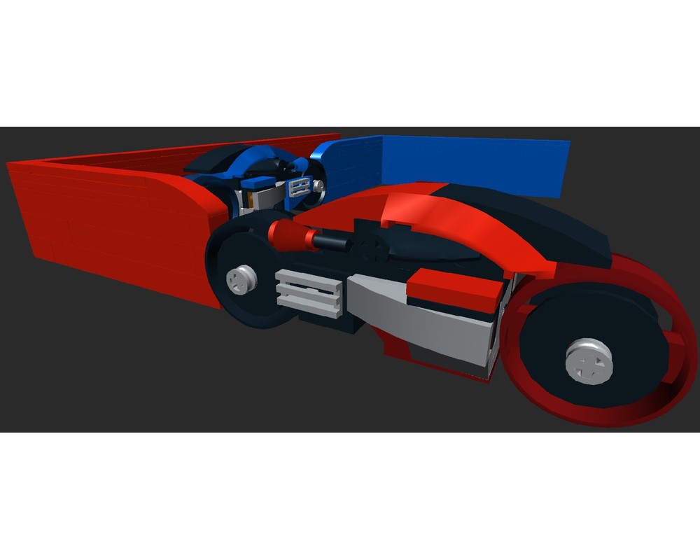 LEGO MOC Lightcycle Battle by GlitchReboot | Rebrickable - Build with LEGO