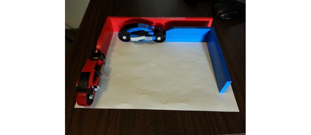 LEGO MOC Lightcycle Battle by GlitchReboot | Rebrickable - Build with LEGO